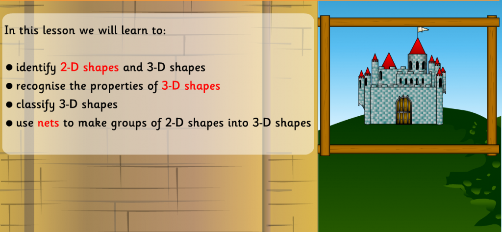 castle shapes - TeachingCave.com - TeachingCave.com