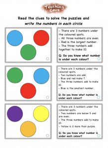 Puzzles of 10 - TeachingCave.com - TeachingCave.com