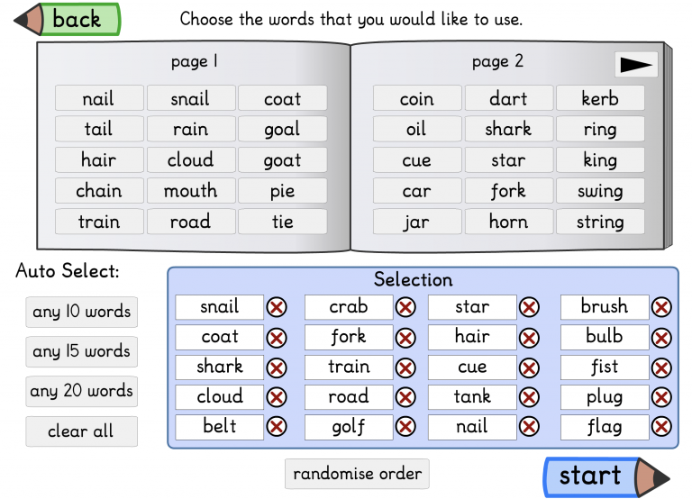 Initial Blends - TeachingCave.com - TeachingCave.com