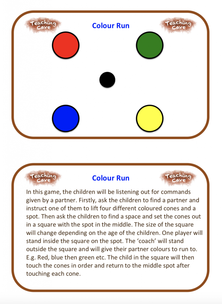 Colour Run - TeachingCave.com - TeachingCave.com